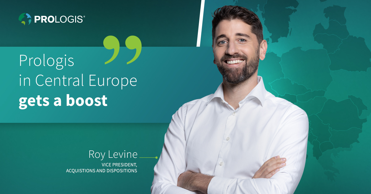 Roy Levine joins Prologis | Prologis